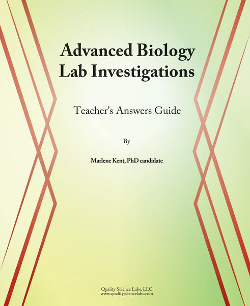 Advanced Biology Teacher's Handbook – Quality Science Labs